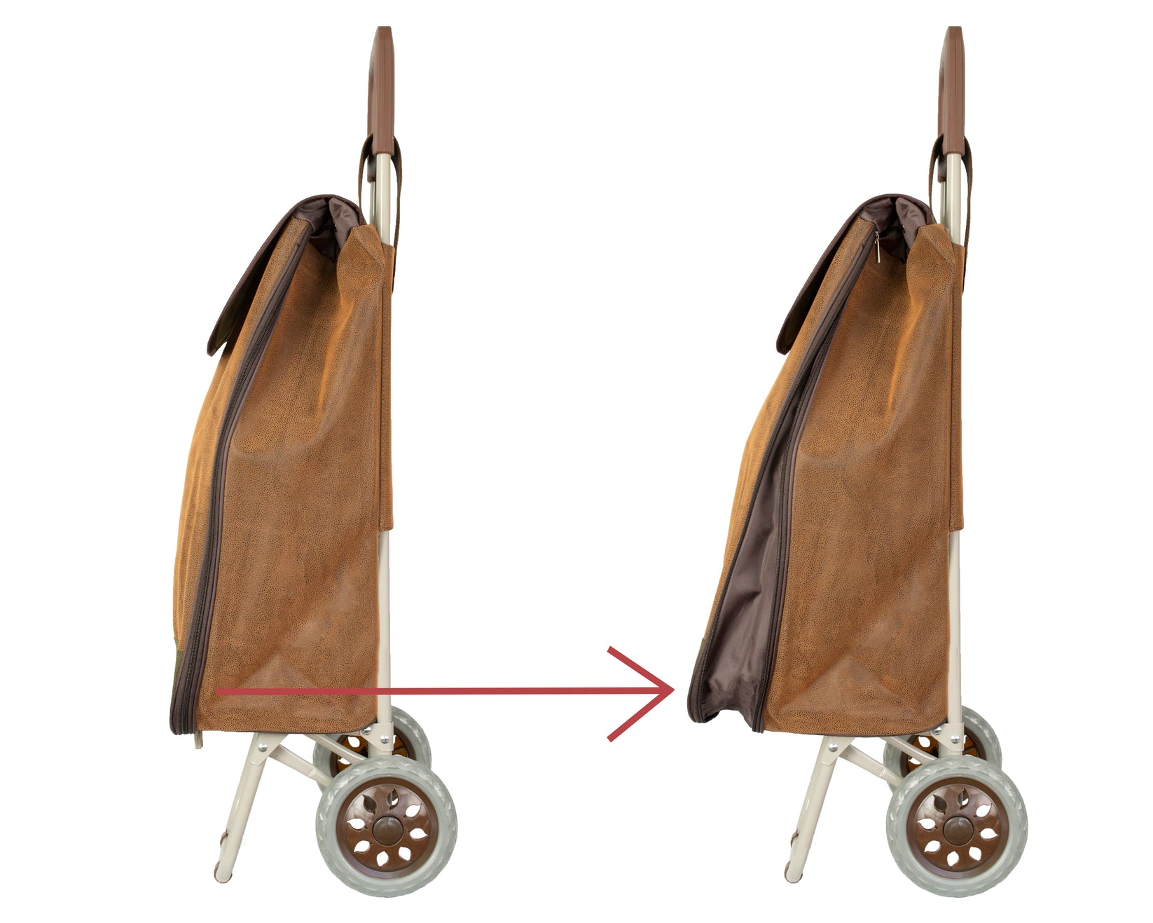 Shopping Trolley with Extendable Bag – Bergs Designs